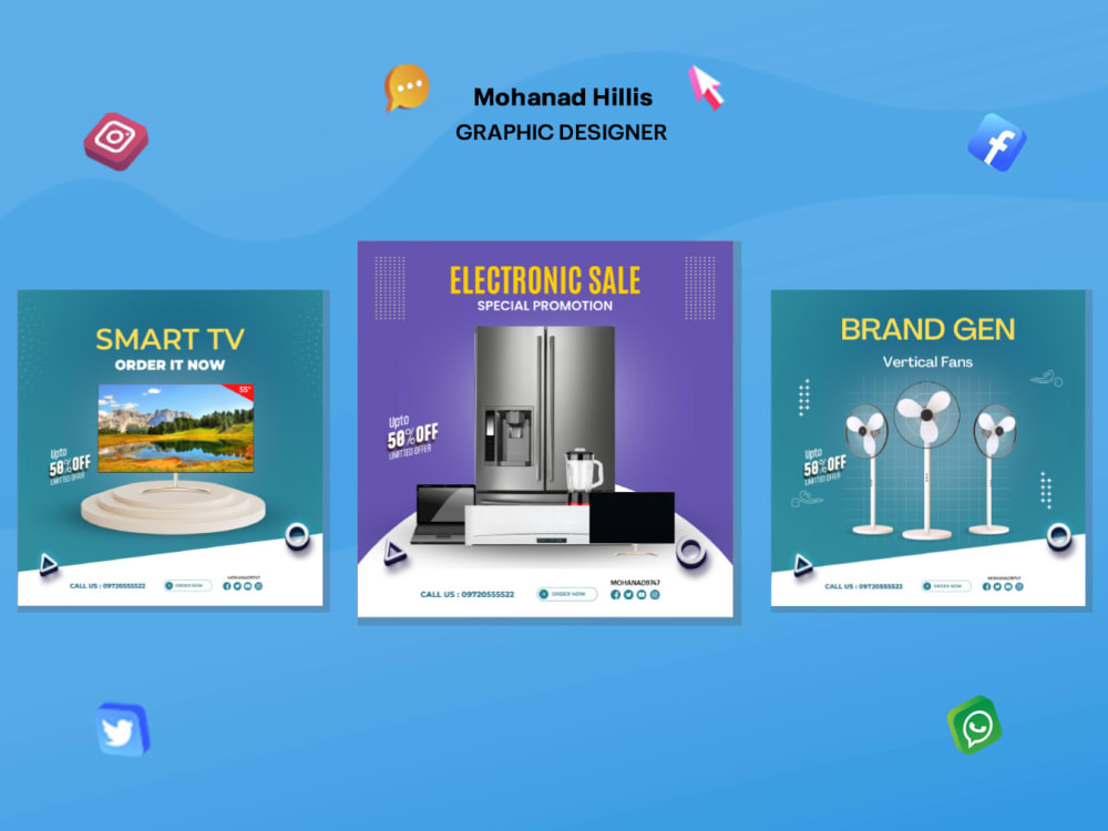 High-quality social media ad design with professionalism | Upwork