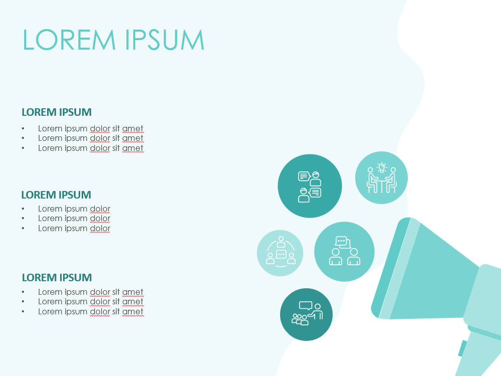 Beautiful presentations which display your information clearly ...