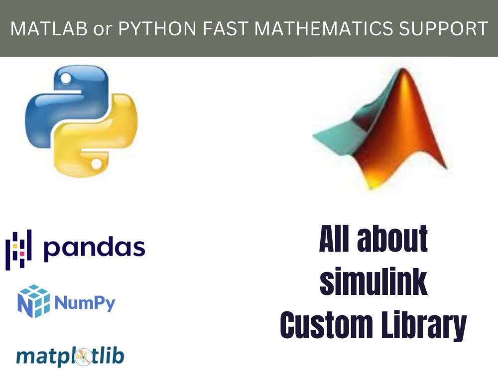 Your Numpy Algorithm And Math Project In Python And Matlab Upwork