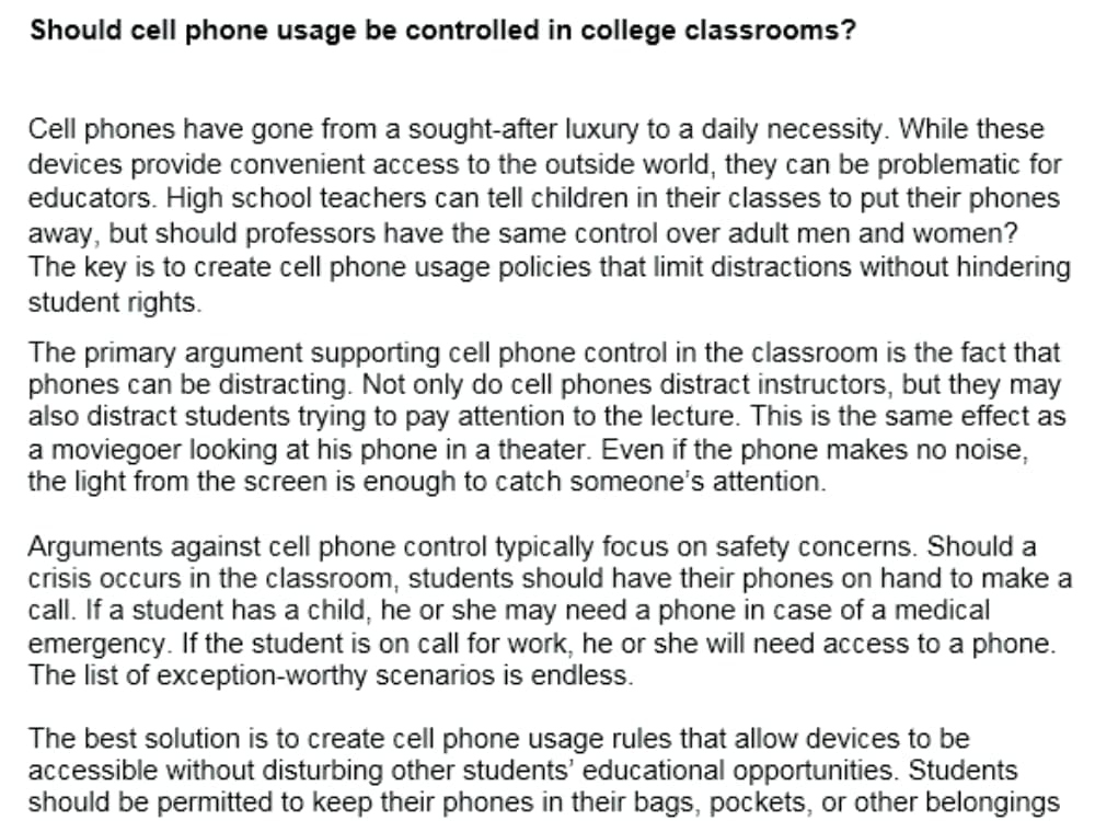 Thoroughly proofread and edited article done within a short amount of ...