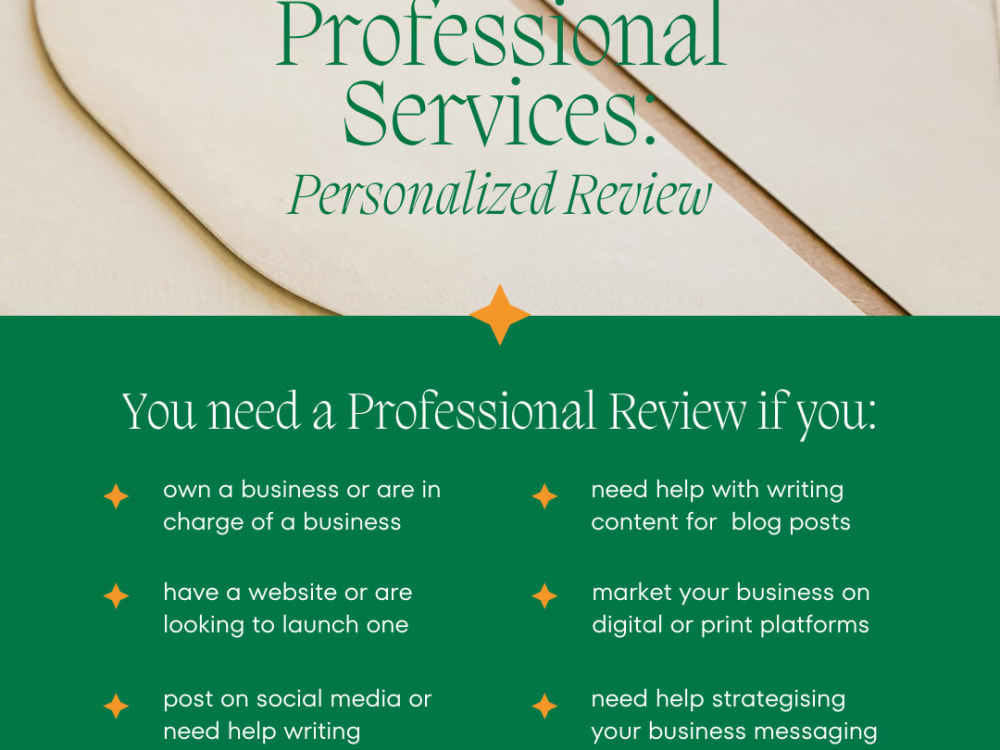A Professional Written Review about your Service/Product | Upwork