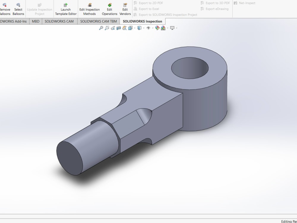 A 3D model designed using Solidworks | Upwork