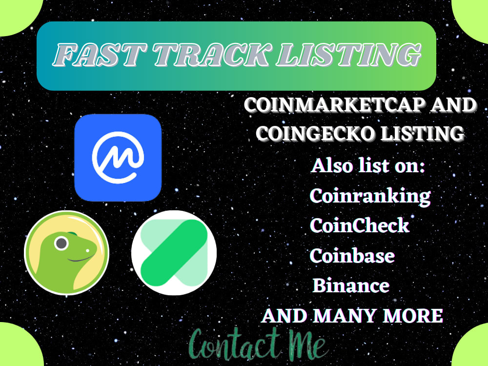 Instant Token Listing FastTrack Process To List Your Token On CMC and ...
