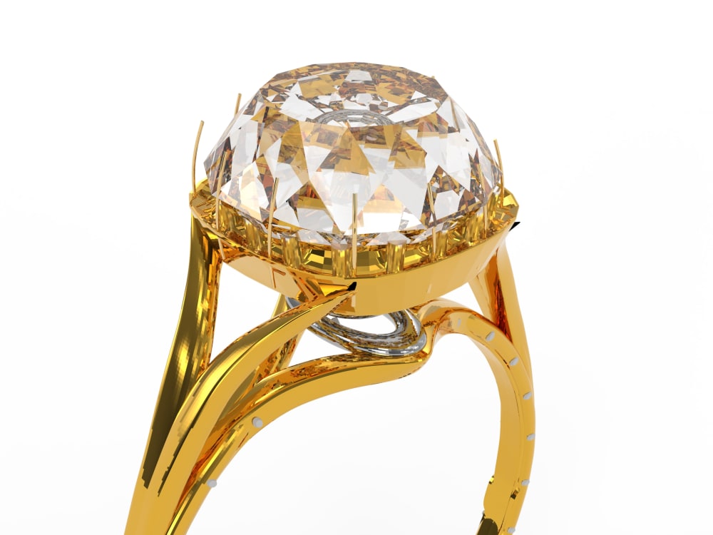 3D jewelry design printable STL GLB 3DM | Upwork