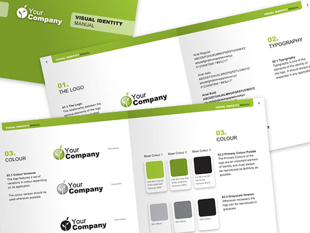 Professional Custom Logo Design with Corporate Identity Manual | Upwork