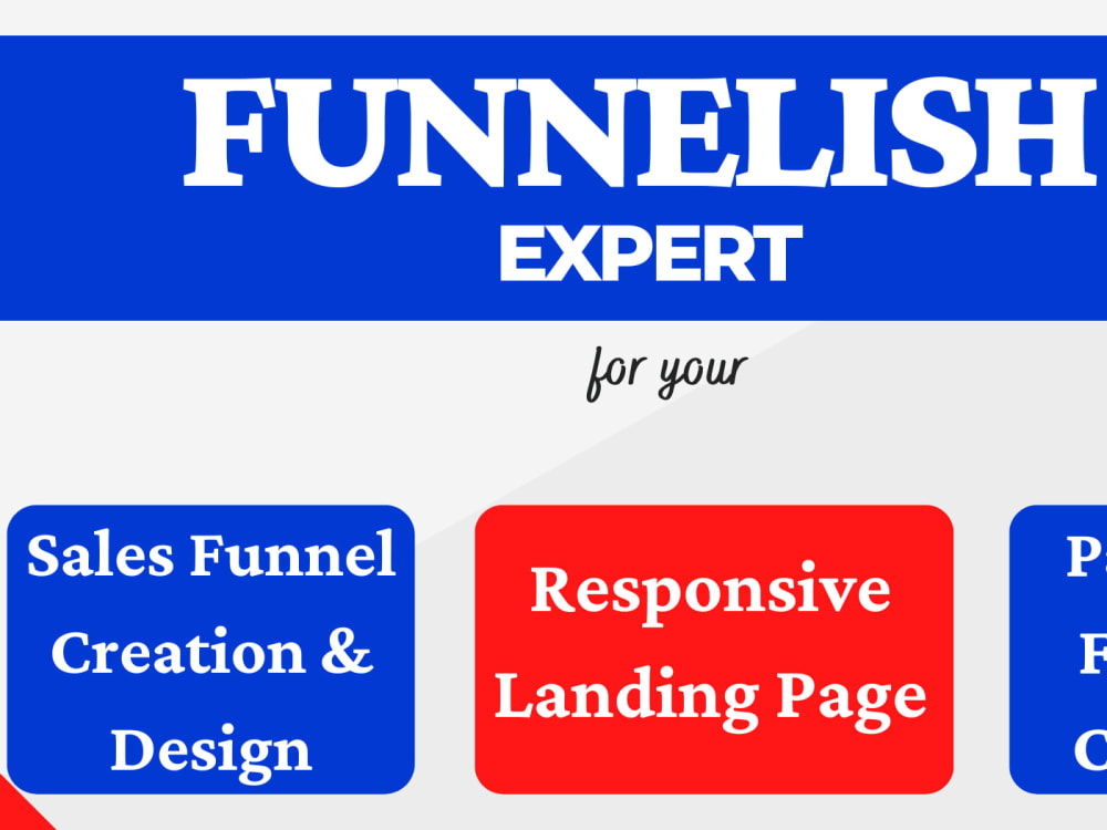 A responsive and professional landing page design on Funnelish, CF, GHL ...