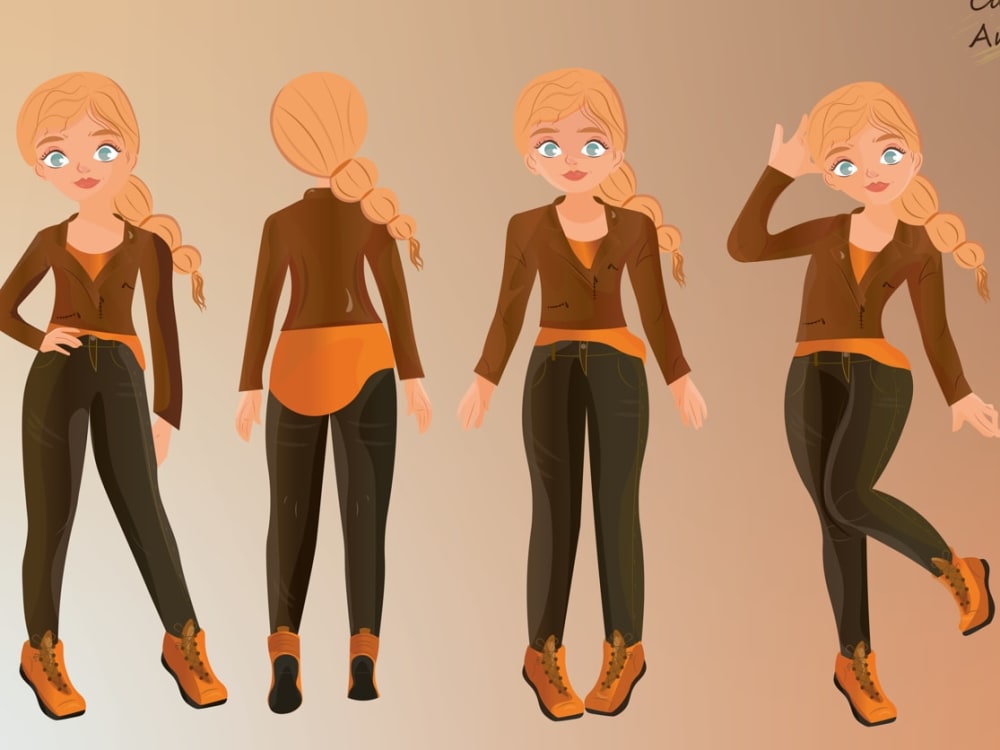 Creating 2D Cartoon Characters | Upwork