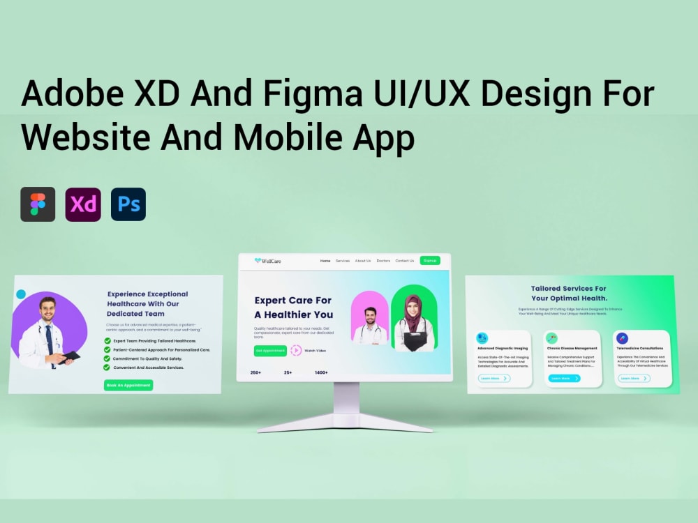 Custom website designs with UI UX expertise | Upwork