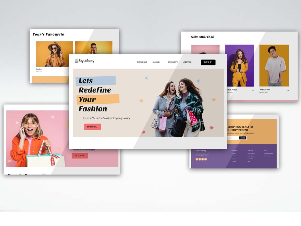 Custom website designs with UI UX expertise | Upwork