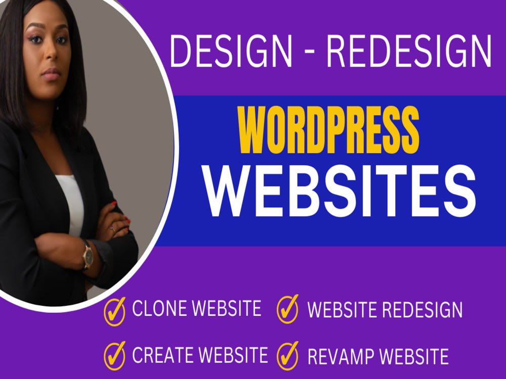 WordPress website design WordPress elementor Wordpress redesign Wordpress | Upwork