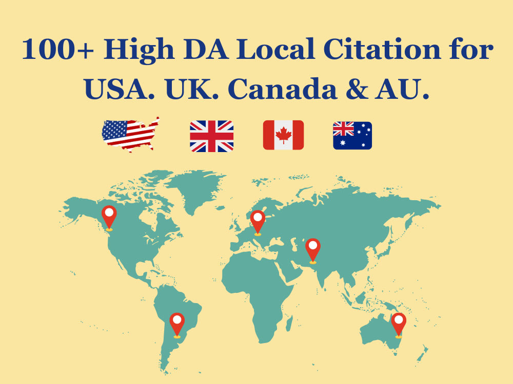 High-Authority USA UK Canada Local Citations for Rank Your Local ... High-Authority USA UK Canada Local Citations for Rank Your Local ...