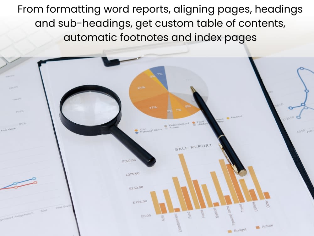 A Professional Formatting and Alignment of Word Report | Upwork