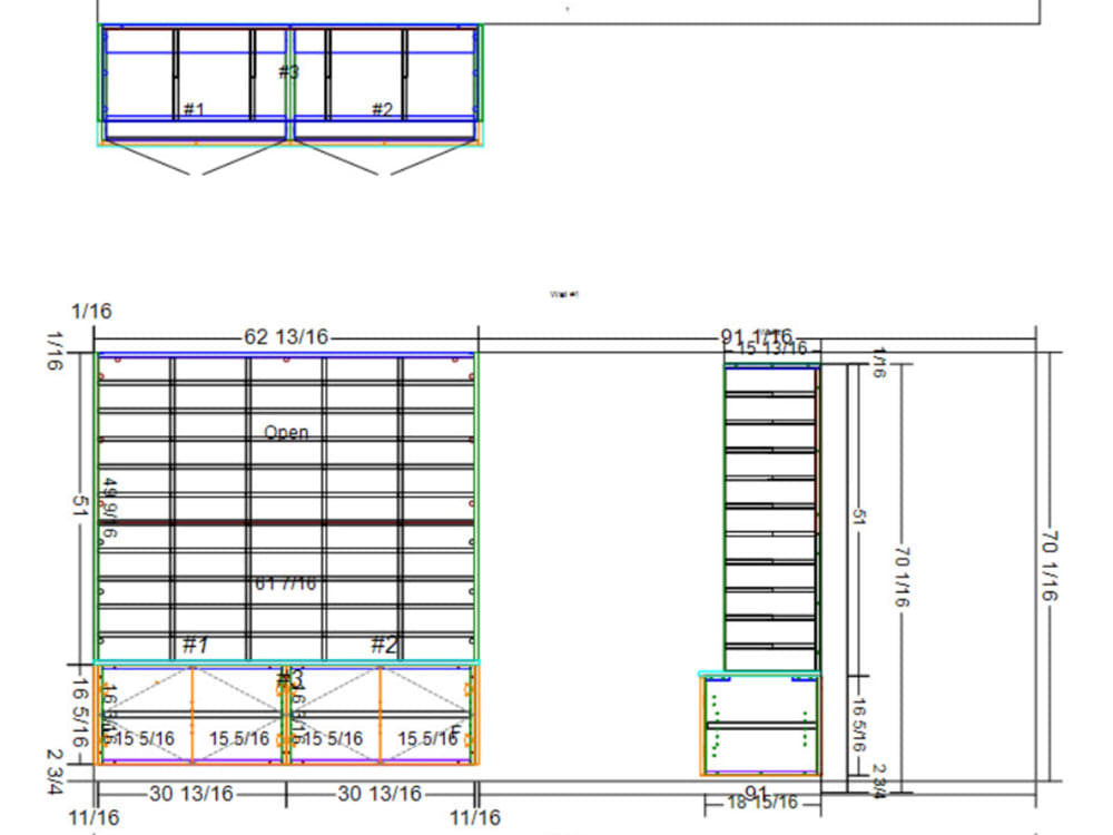 Pigeon hole unit in Mozaik | Upwork
