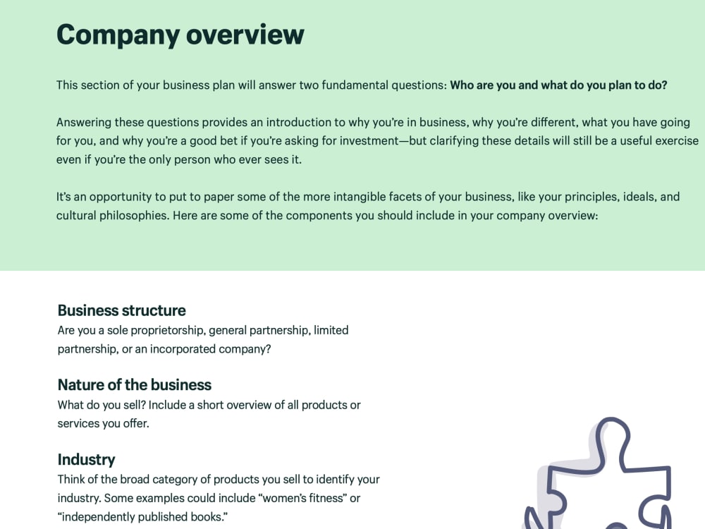 Comprehensive Business Plan for Your Next Startup | Upwork