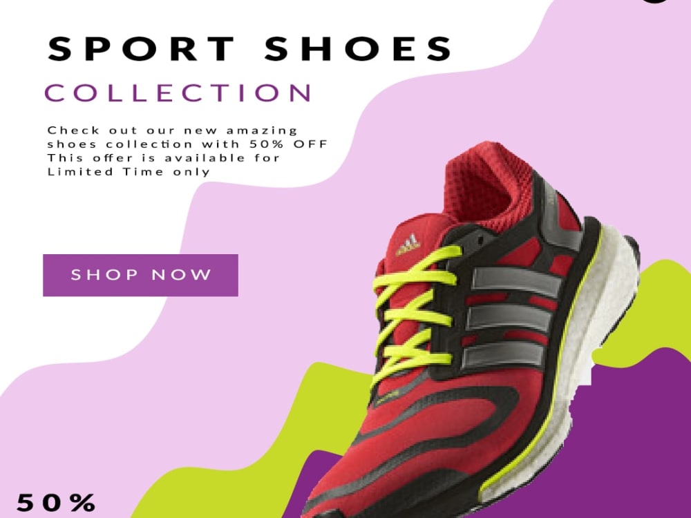 A fantastic eye-catching poster/post design for your product . | Upwork