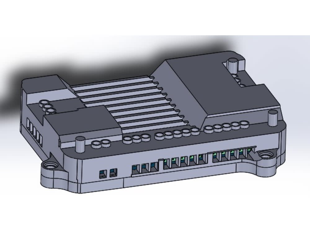 PCB enclosure ready for 3D printing and manufacturing. | Upwork