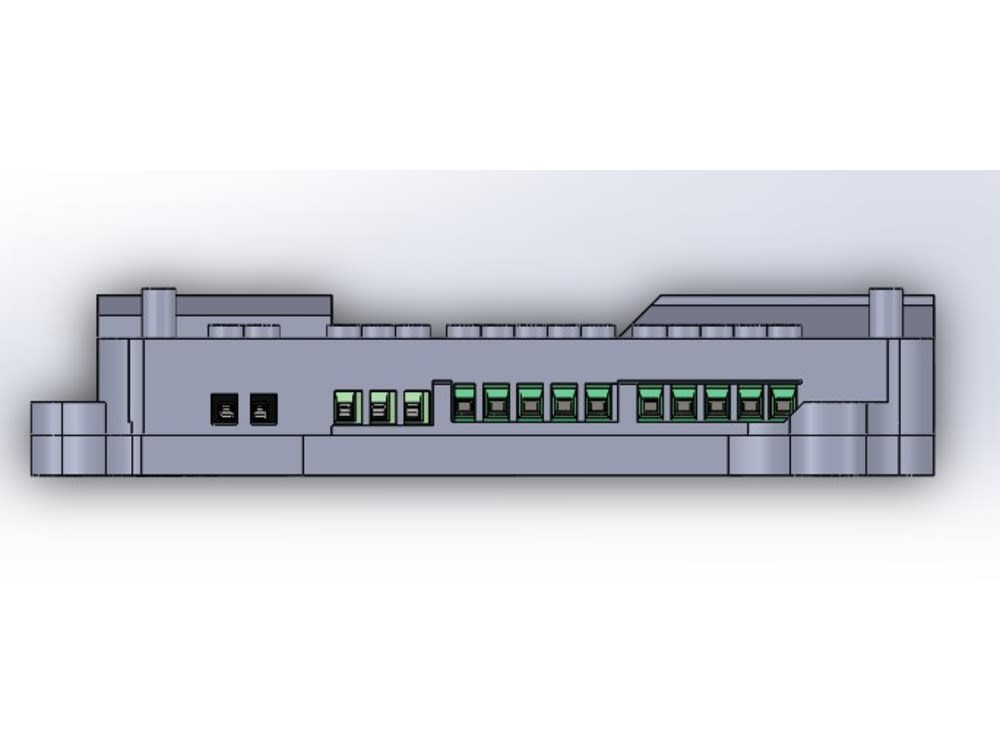 PCB enclosure ready for 3D printing and manufacturing. | Upwork