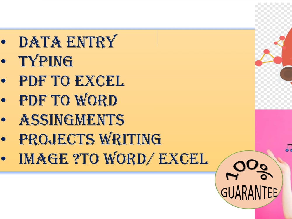 Satisfied data entry projects and conversion files | Upwork