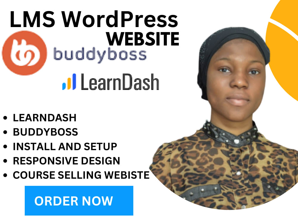 LMS WordPress website with buddyboss or Learndash, elearning LMS. | Upwork