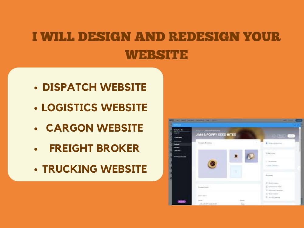 A professional dispatch logistic cargo freight broker trucking website | Upwork