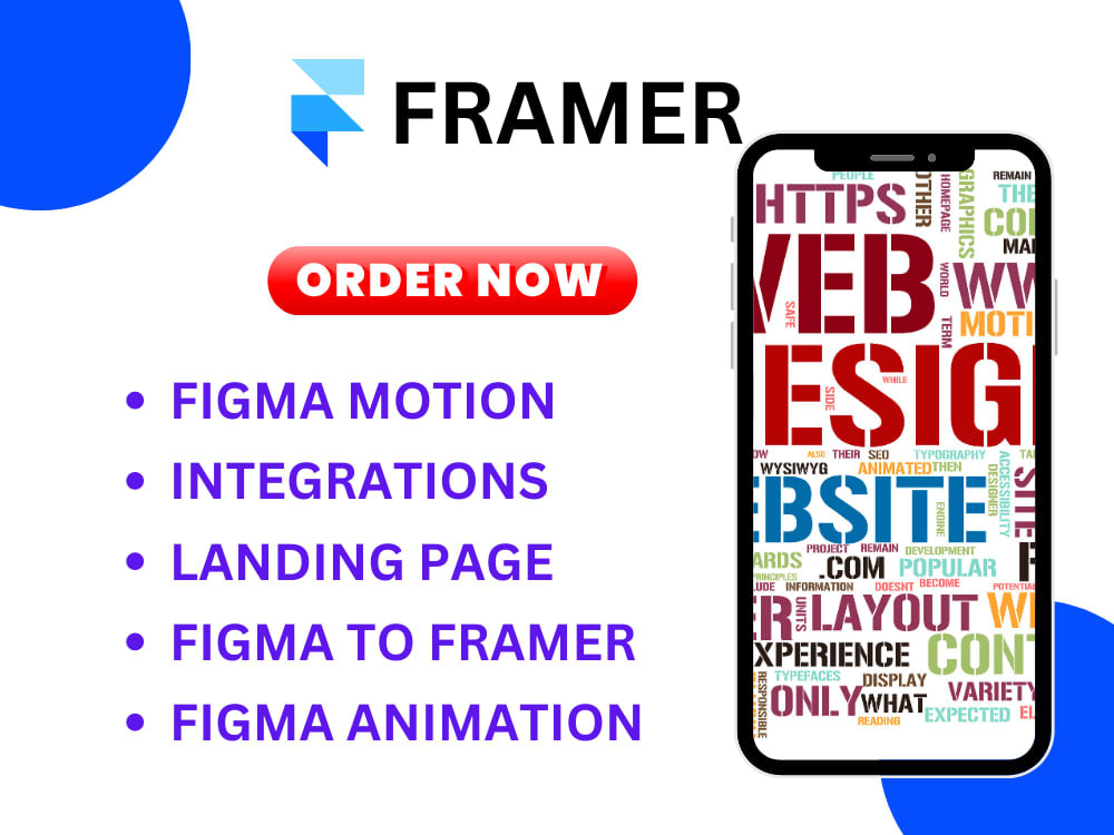 Framer animation, framer website, Figma to framer, framer motion | Upwork