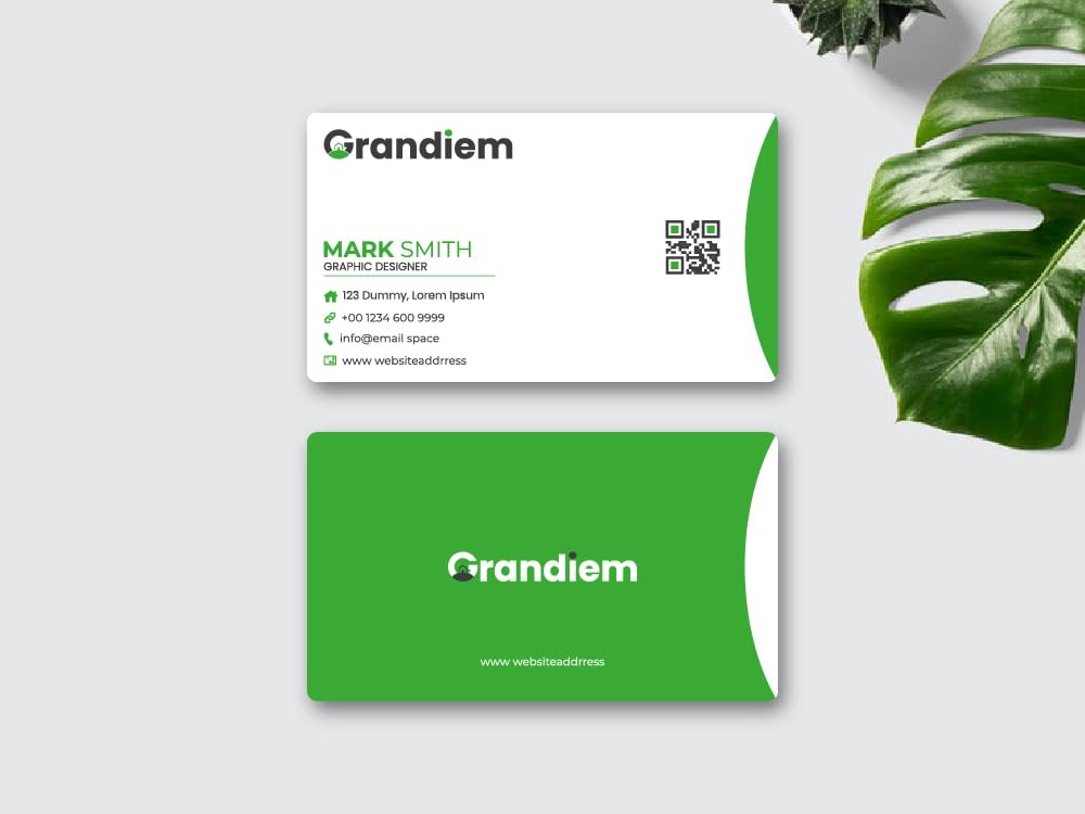 A Unique and simple Business Card Design within 24 hours | Upwork