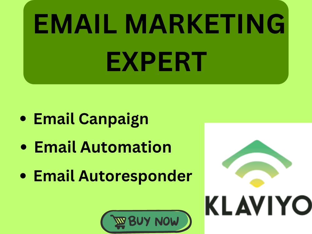 Klaviyo expert klaviyo email marketing klaviyo email campaign | Upwork