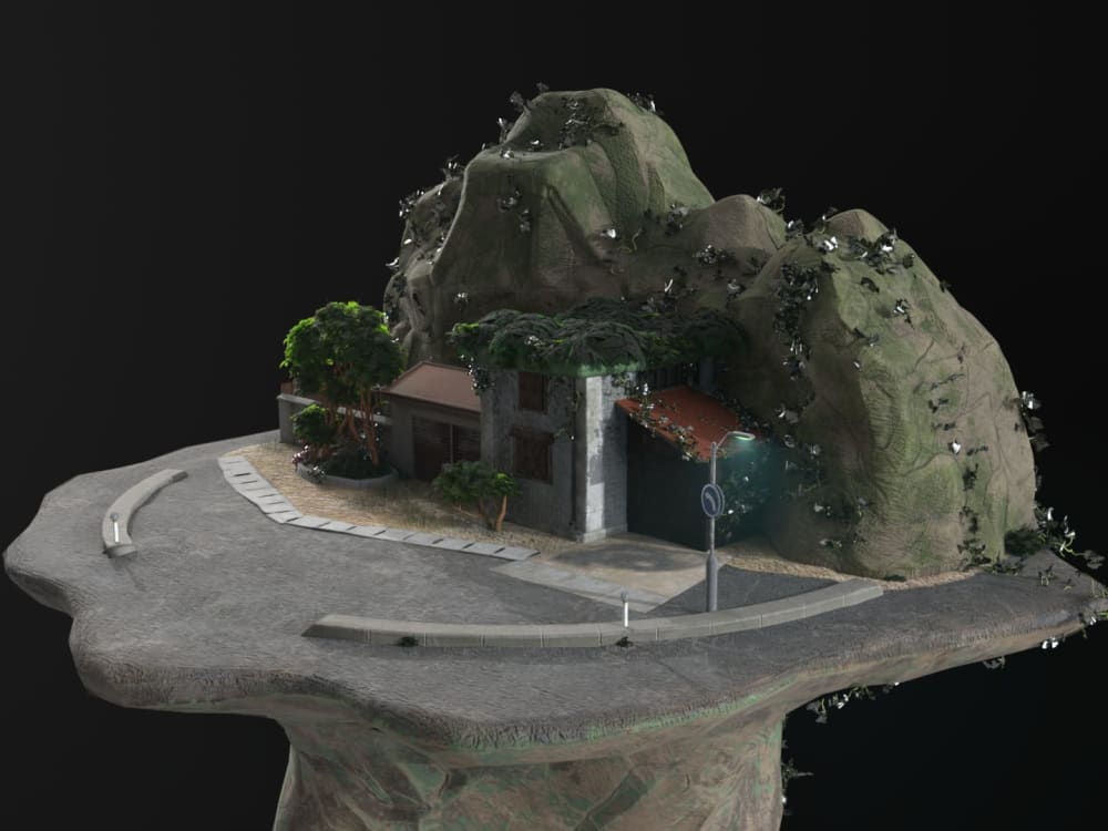 Low Poly 3d model with stylised textures | Upwork