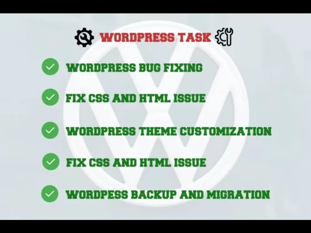 Great Wordpress Bug Fixing Customization And Landing Page Upwork