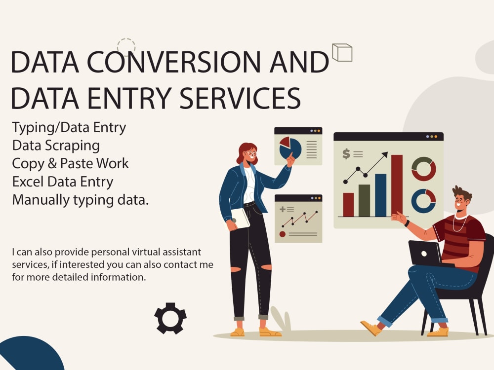 Input data entry or data conversion | Upwork