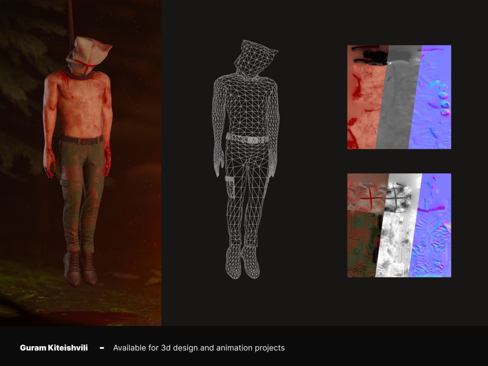 A game-ready 3D Character design for Unity/Unreal Engine/Blender | Upwork