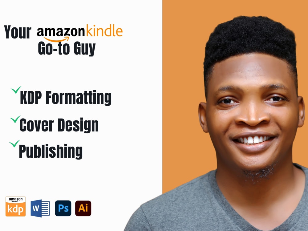 Amazon KDP formatting, cover design and Kindle publishing | Upwork