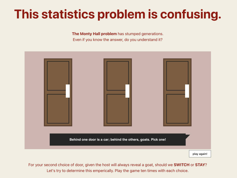 An interactive story-based website to teach STEM concepts | Upwork