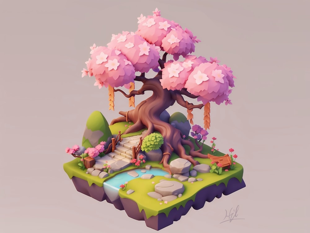 The isometric environment in the simulation games I drew for you! | Upwork