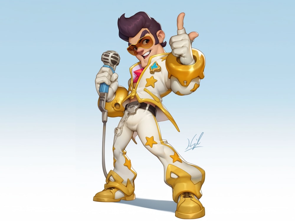 The Q version of the character in the 2D Side-Scrolling game I drew for ...