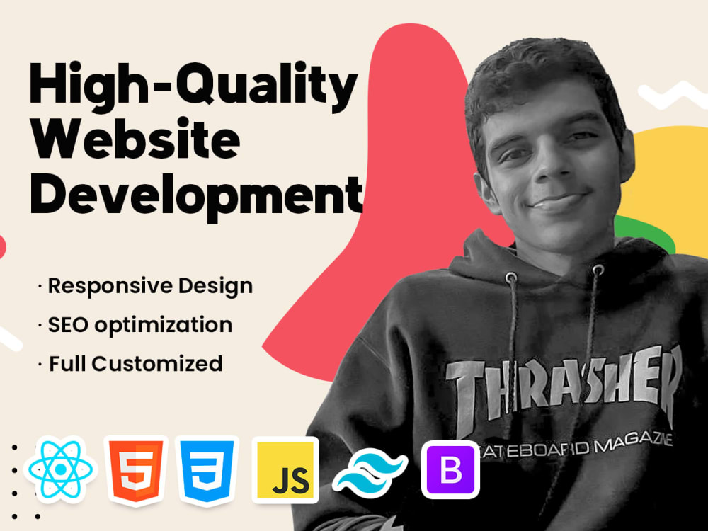 A Modern Web App With React Js Front End Web Developer Upwork