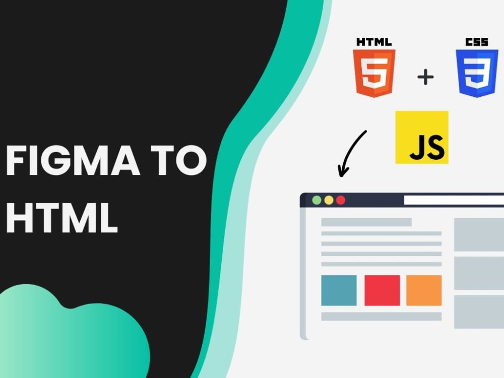 Figma to HTML with tailwind CSS for the portfolio website | Upwork