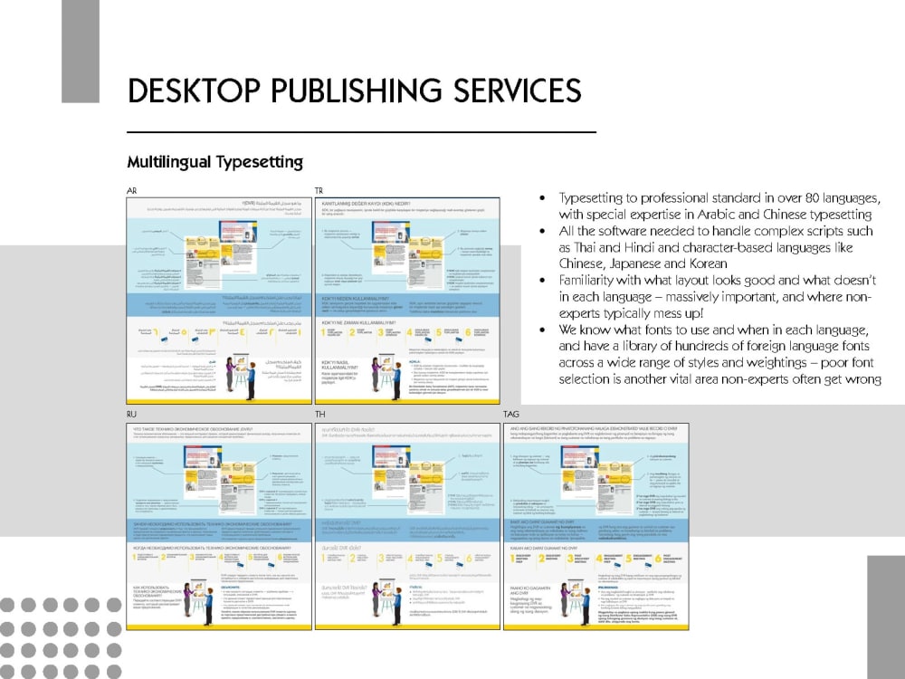 DTP ★ Typesetting (Multilingual) layout service | Upwork