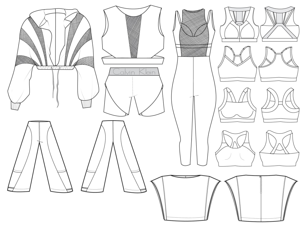 A professional Fashion Tech Flat | Upwork