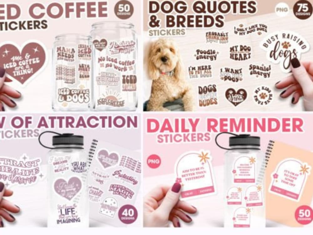 Mega PNG Sticker Bundle | Sticker Bundle | Upwork