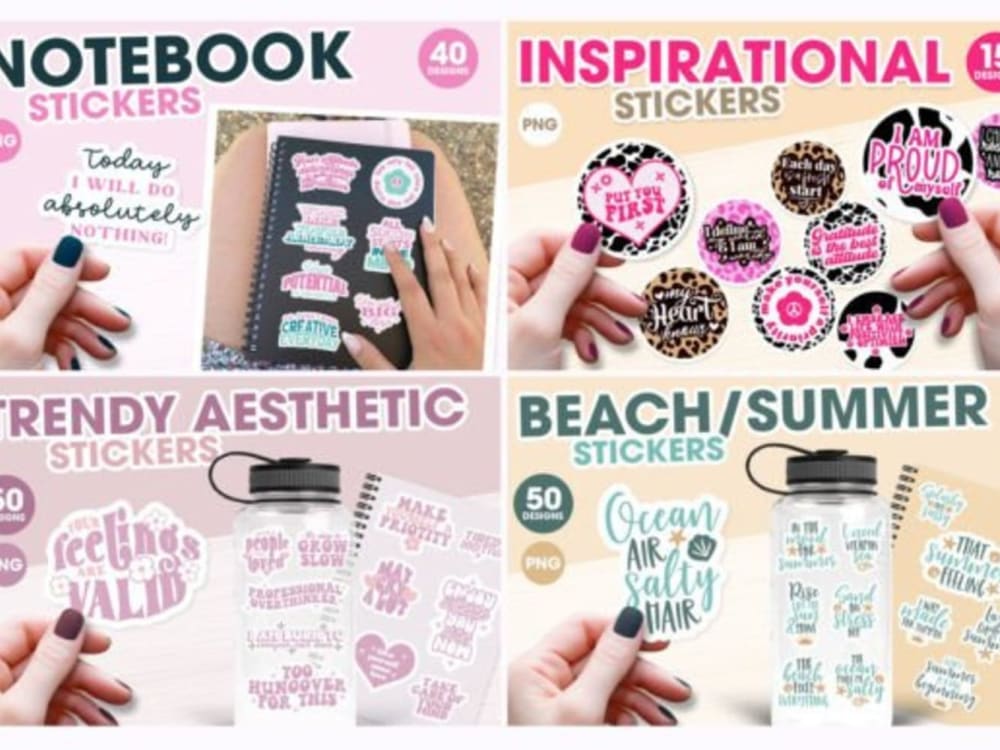 Mega PNG Sticker Bundle | Sticker Bundle | Upwork