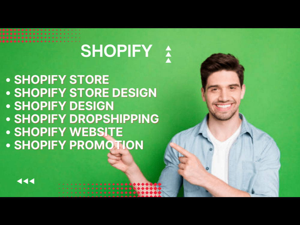 A professional shopify website store design | Upwork