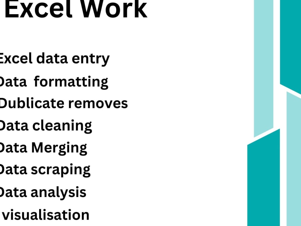 Data Entry Cleaning Formatting Analysis Visualization Web Scraping Upwork