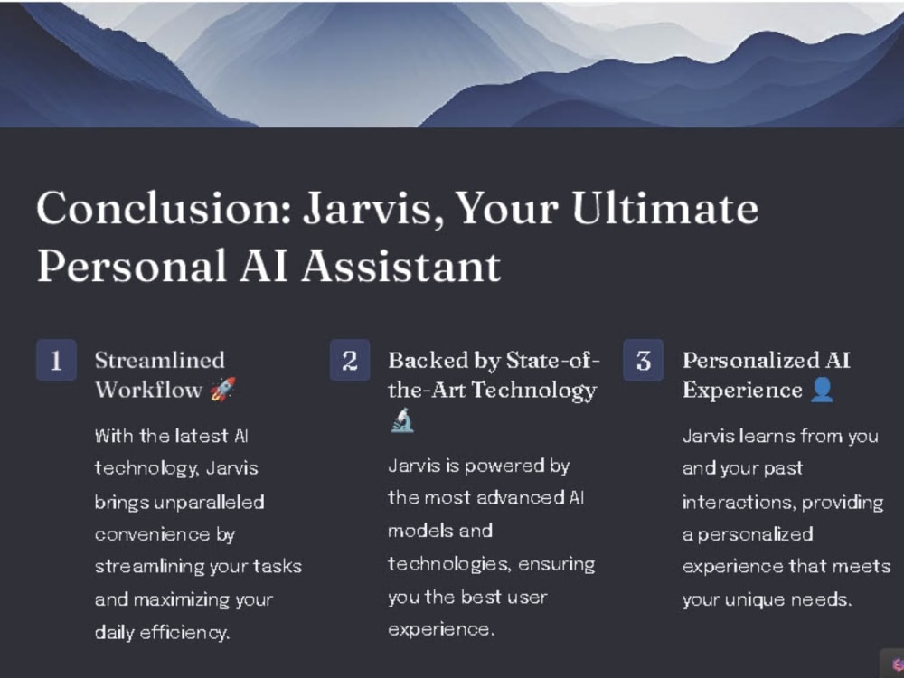 Jarvis: An AI-Powered Personal Assistant for Seamless Task Assistance ...