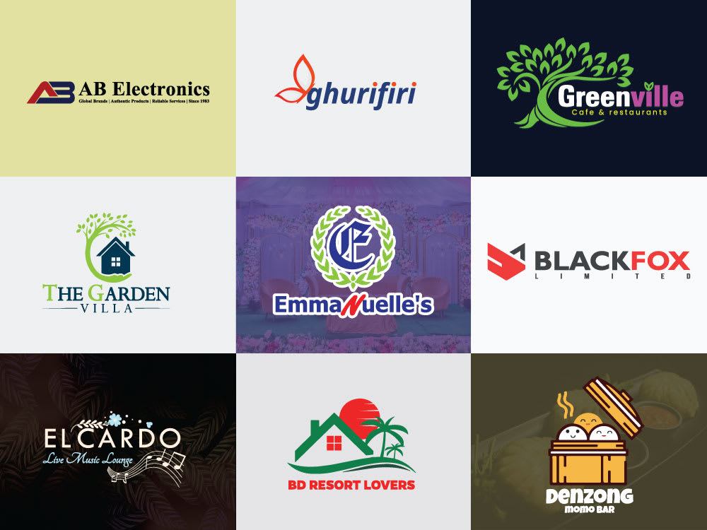 3 modern minimalist logo design for business | Upwork