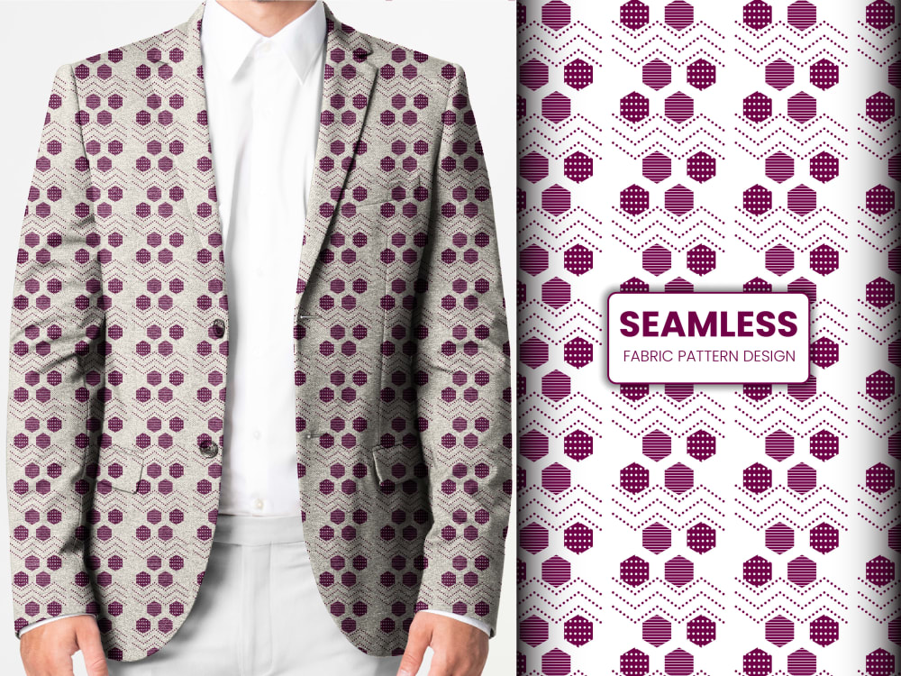 Seamless textile or fabric pattern design | Upwork