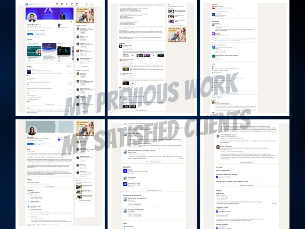 📈 100 Linkedin Profile Optimization Linkedin Profile Seo And Creation Upwork