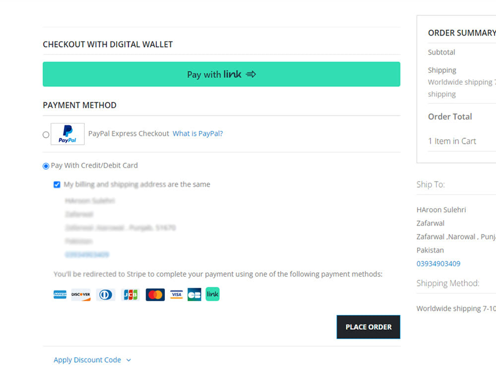 Magento Website Payment Method Integration | Upwork