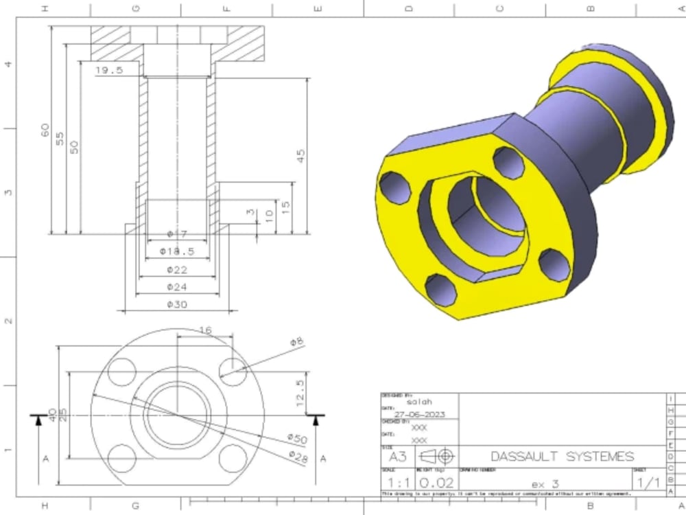 Create cad 3d models, drafting and assembly | Upwork