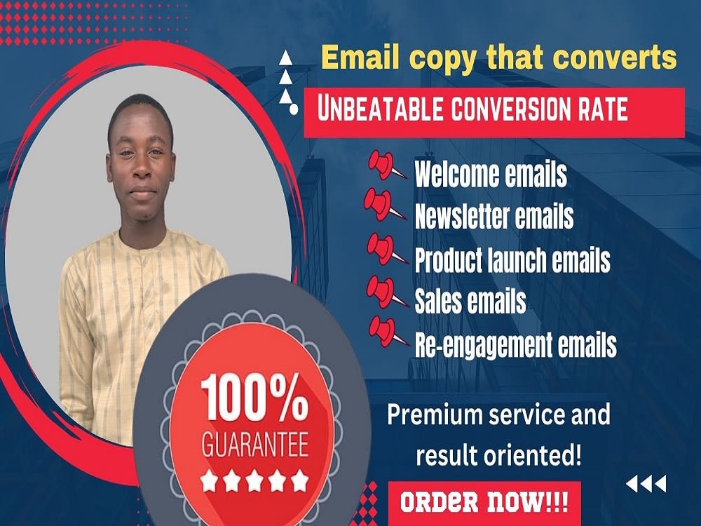 📧 Email Copy/Sequence With OPEN RATE of 21.5% -Email Copywriter ...